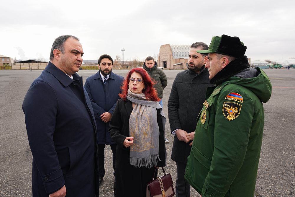 Armenian rescuers off to quake-hit Syria - Panorama | Armenian news