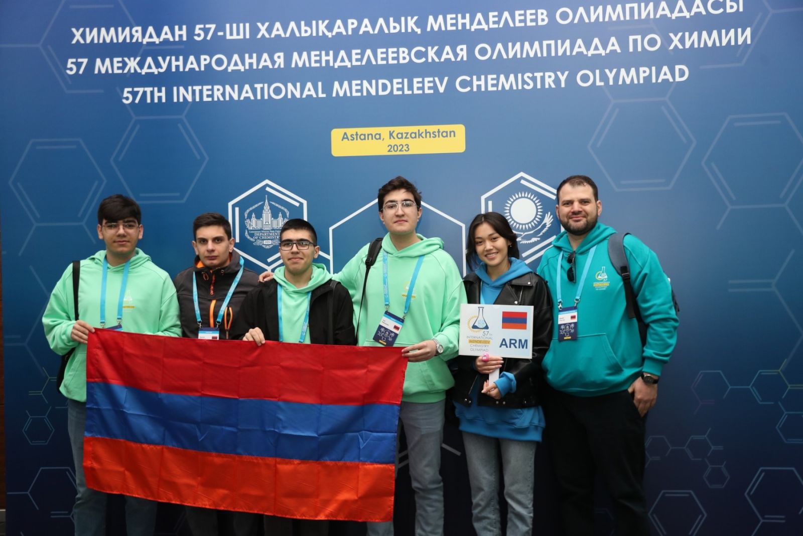 Armenian students win two medals at International Mendeleev Chemistry ...